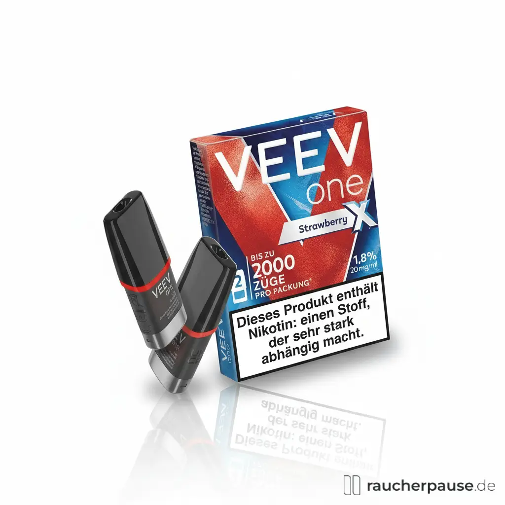 VEEV ONE XTRA Strawberry Pods | 2er Pack