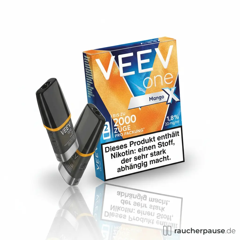 VEEV ONE XTRA Mango Pods 2er Pack | 20mg